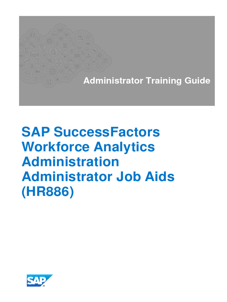 SAP SuccessFactors Workforce Analytics Administration Administrator Job ...