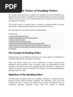 Standing Orders | PDF