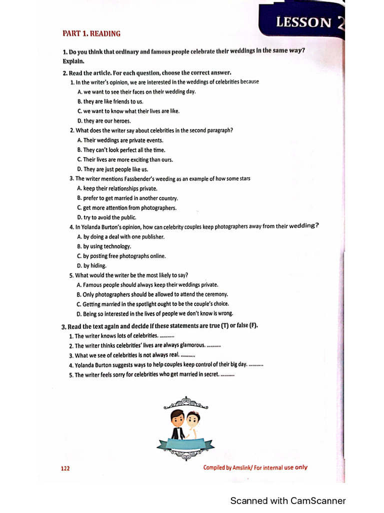 (B1) Grammar and Vocabulary - Unit 5 - Lesson 2 | PDF