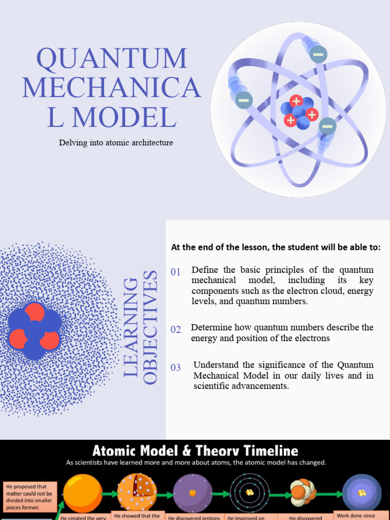 Quantum Mechanics for Students | PDF | Atomic Orbital | Electron