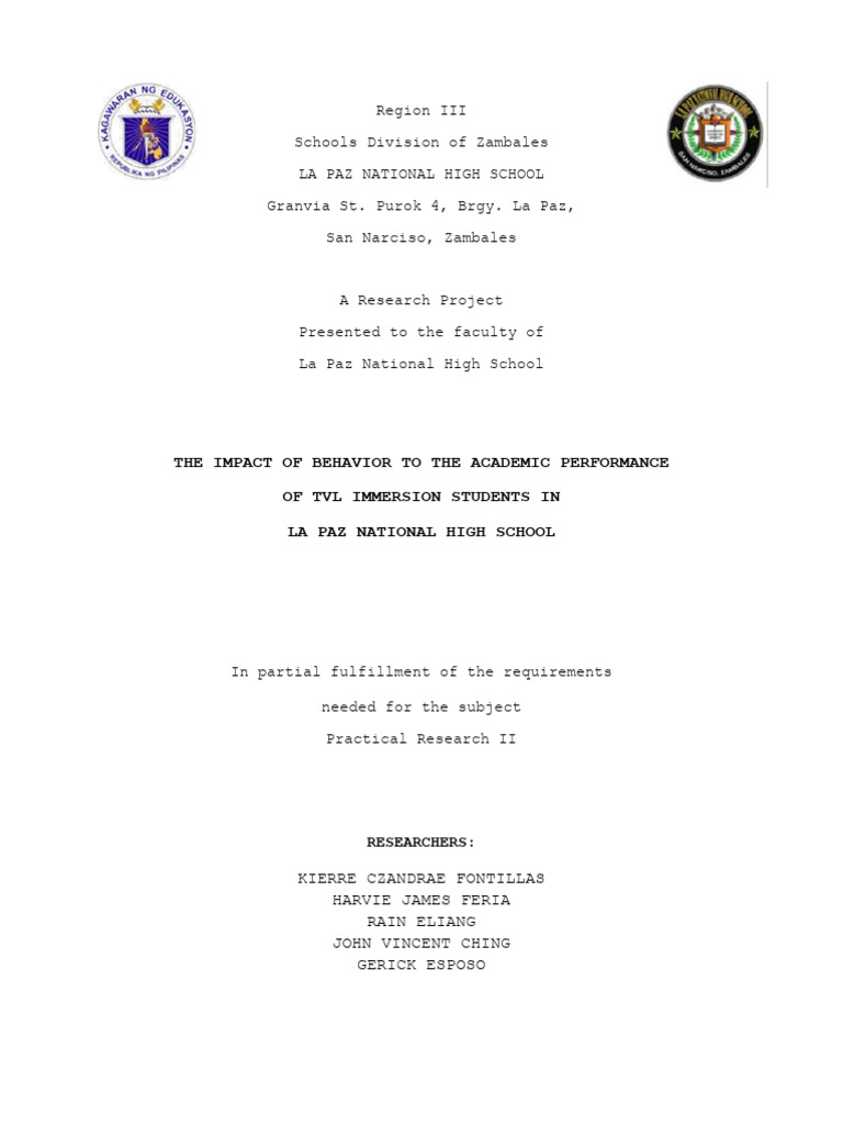 TEMPLATE FOR 3i's | PDF | Methodology | Psychology