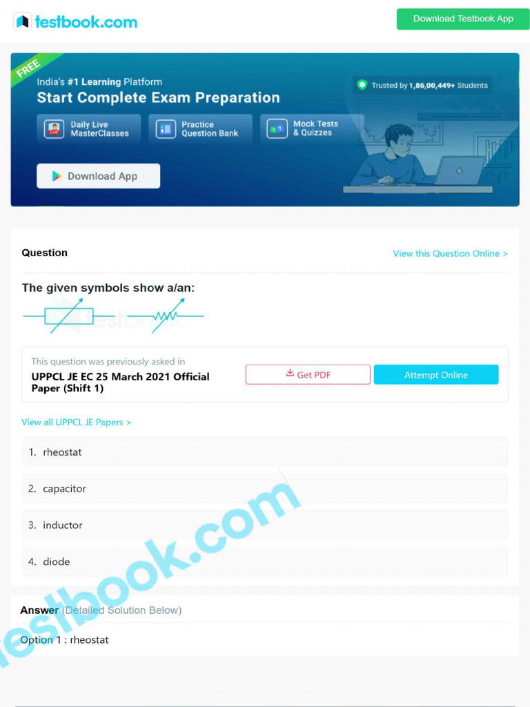 The Given Symbols Show Aan 606da2e1dcf310a88f523a47 | PDF