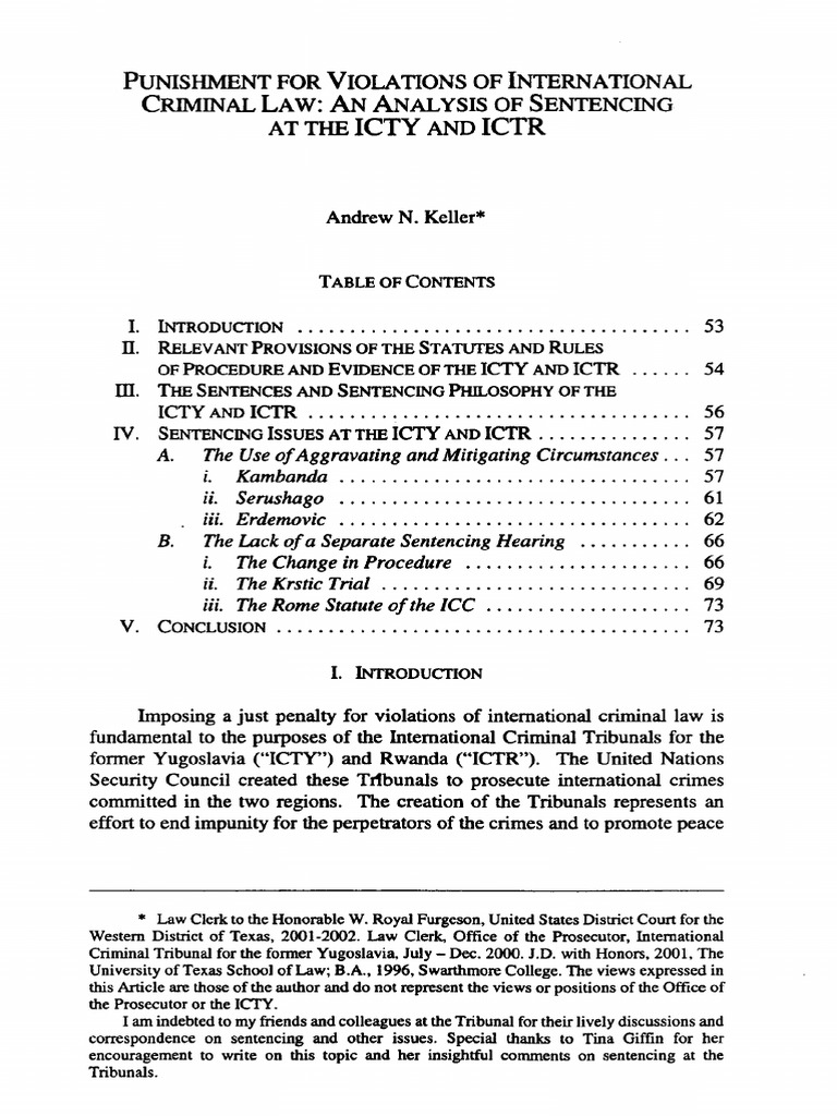 Vol 12 P 53 | PDF | Genocides | International Criminal Law