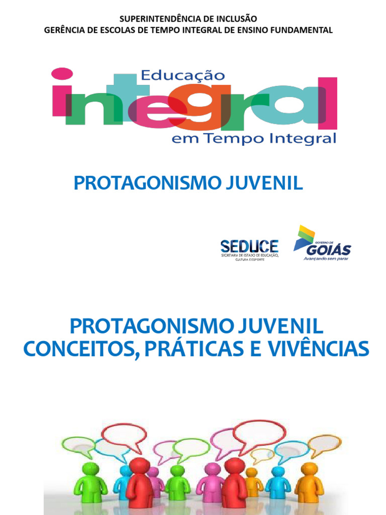 Protagonismo Juvenil | Download grátis PDF | Liberdade | Pedagogia