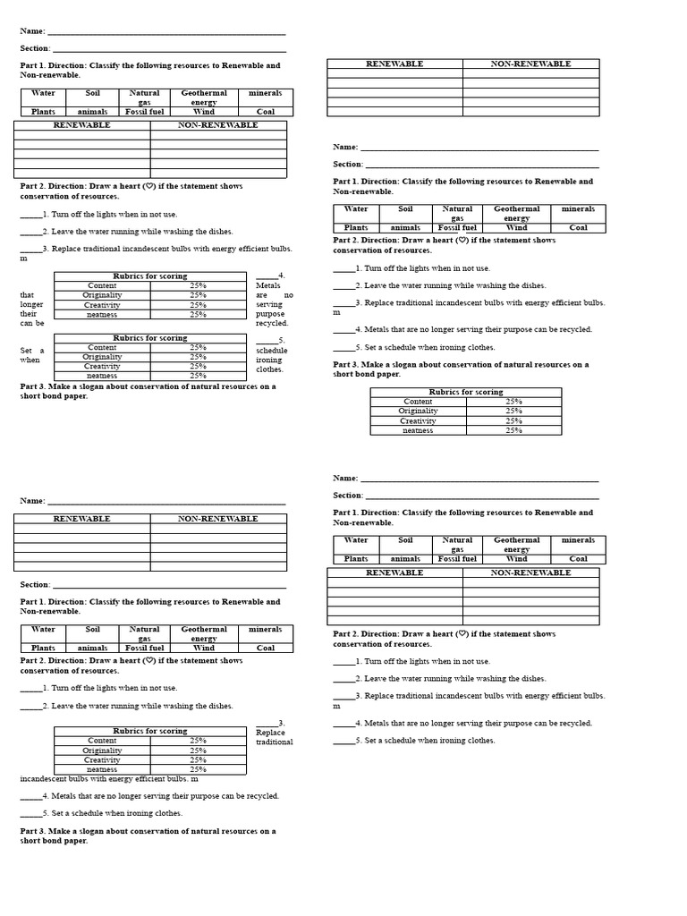 Modular Activity | PDF | Renewable Energy | Natural Environment