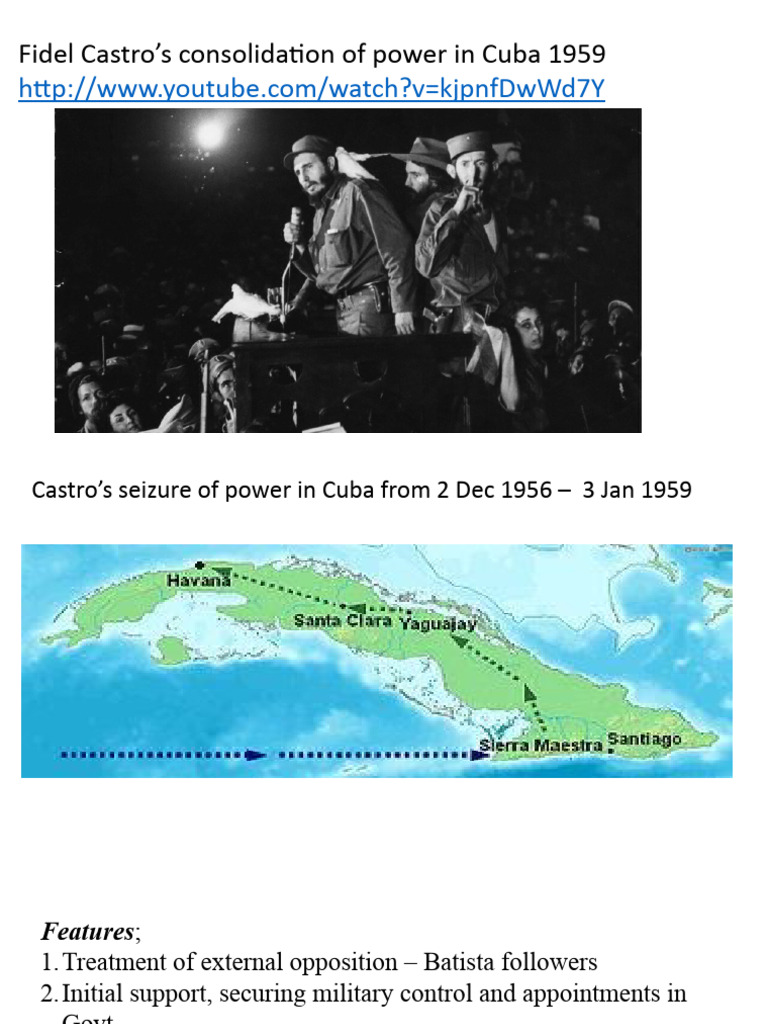Castro Consolidation of Power in Cuba | PDF | Fidel Castro | Cuba