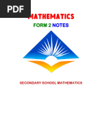 Basic Mathematics Form One Notes 2025 by MR. ELIAMANI CHALIGHA | PDF ...