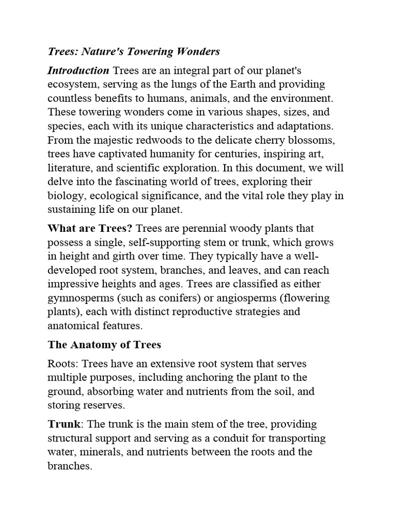 Trees | PDF | Trees | Forests