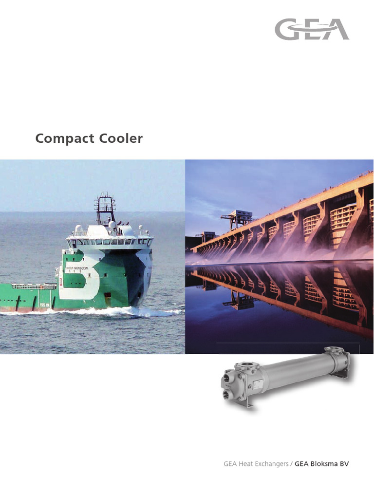 Compact Cooler. GEA Heat Exchangers - GEA Bloksma BV | PDF | Pipe ...