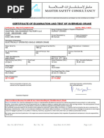 LOLER Inspection Checklist - 7 Free Templates | PDF | Safety | Science