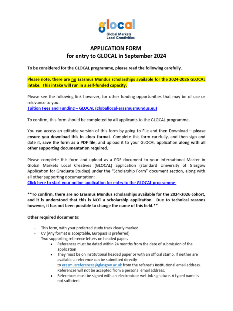 Glocal 2024 2026 | Download Free PDF | Sustainability