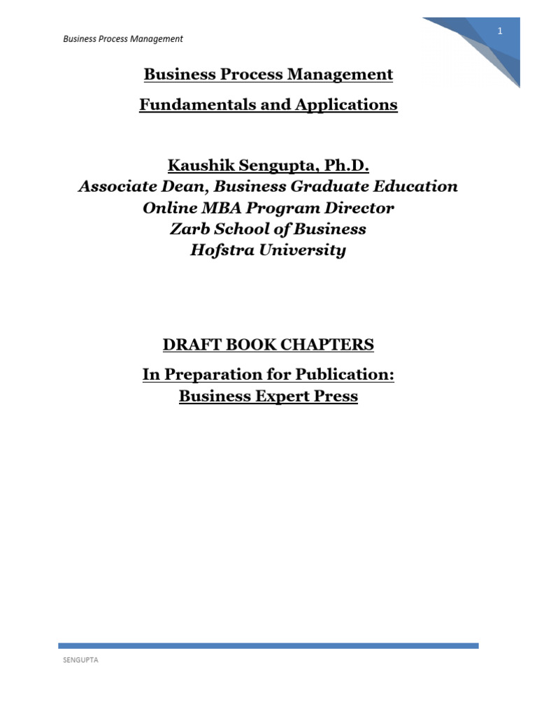 Bpm Pdf Business Process Supply Chain