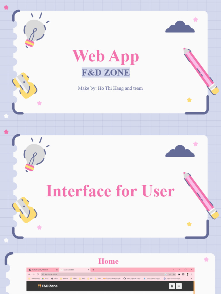 Interface Web Project | PDF