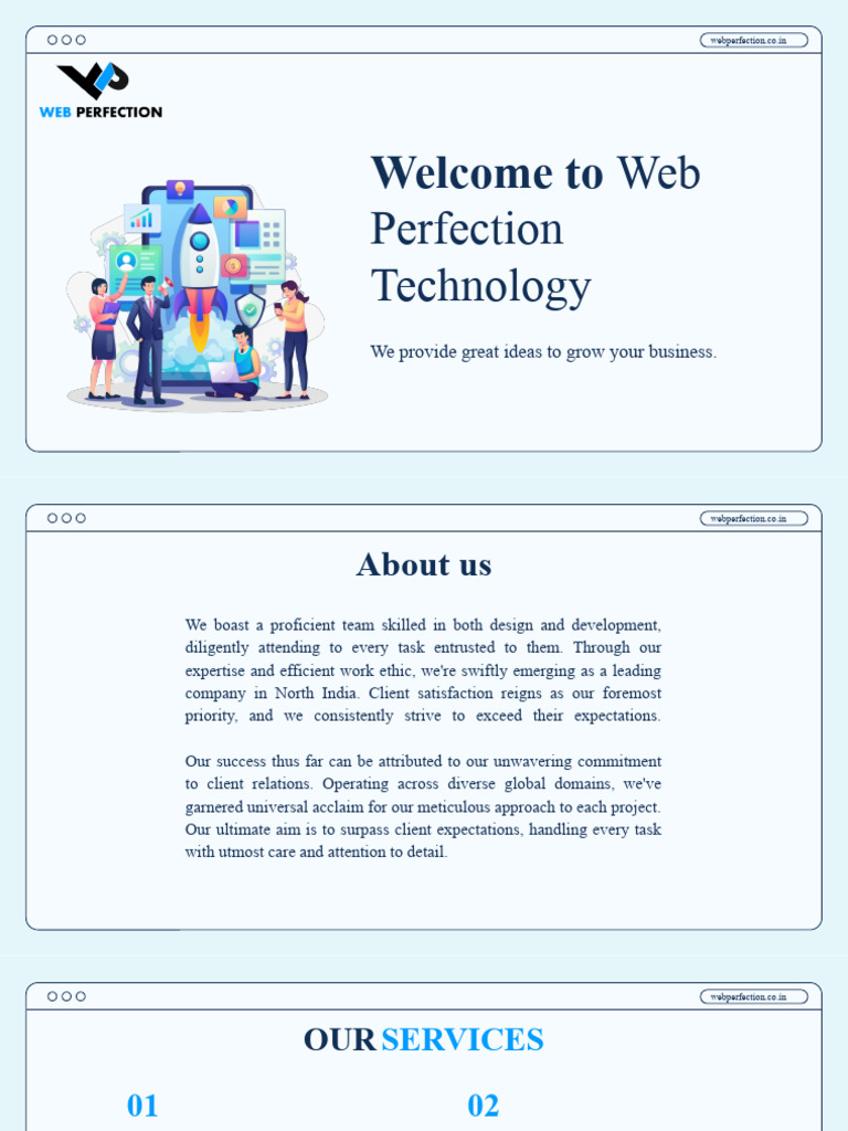 Welcome To Web Perfection Technology | PDF | Web Development | Search ...