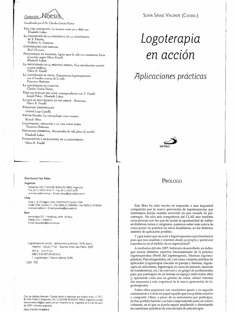 Logoterapia en action 30p. 1” | PDF