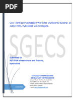 Sample Geotechnical Report | PDF | Road Surface | Soil Mechanics