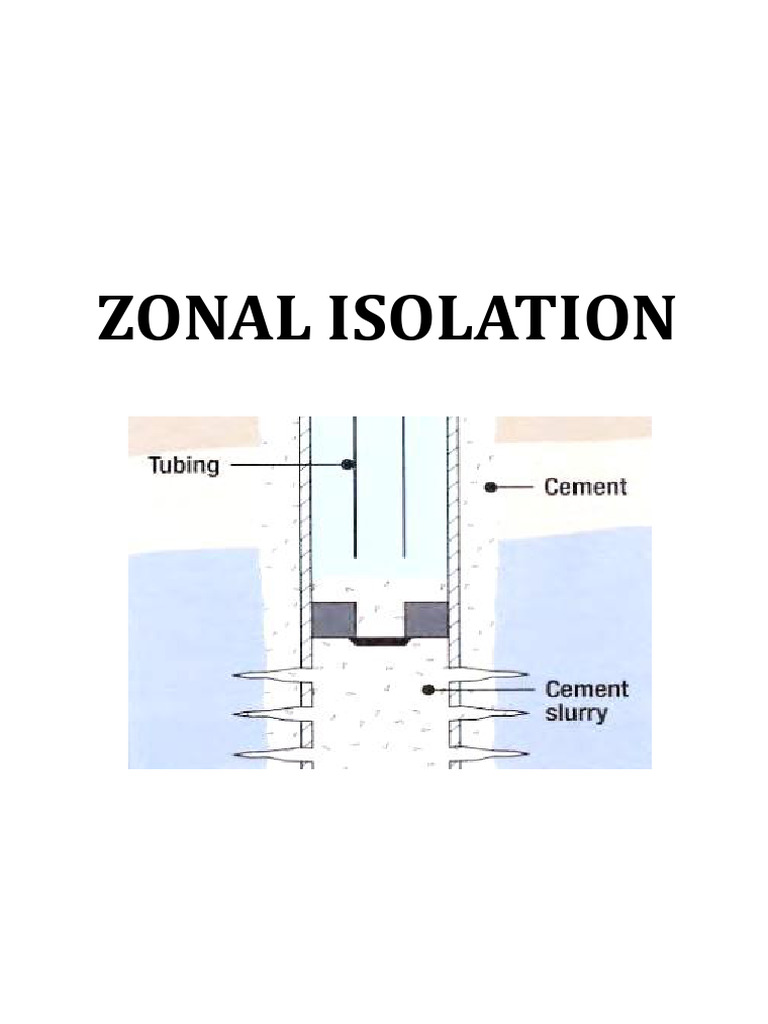 Zonal Isolation | PDF | Petroleum Reservoir | Casing (Borehole)
