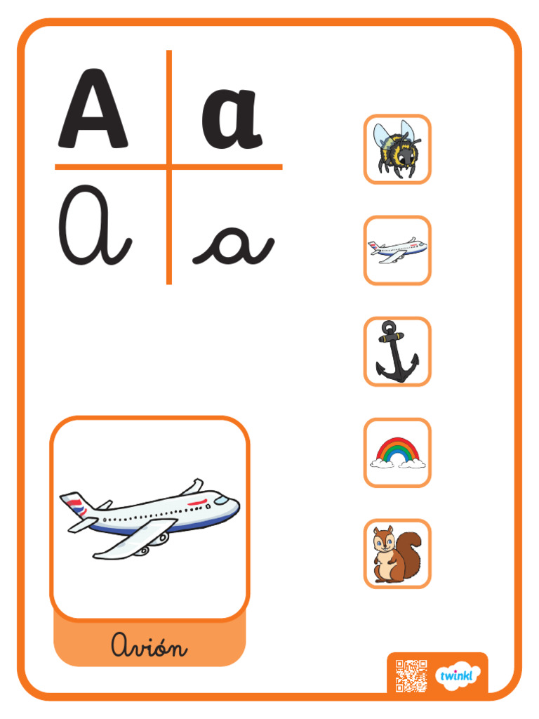 Abecedario con dígrafos ch y ll | PDF