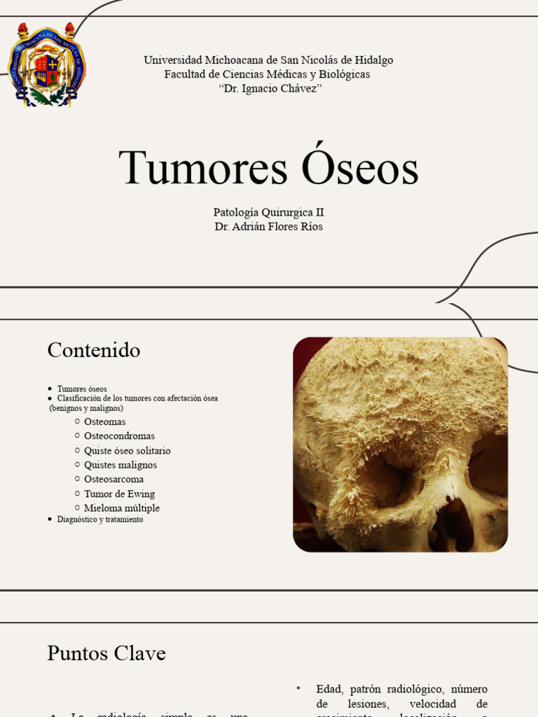 11 Tumores Óseos | PDF | Cáncer | Hueso