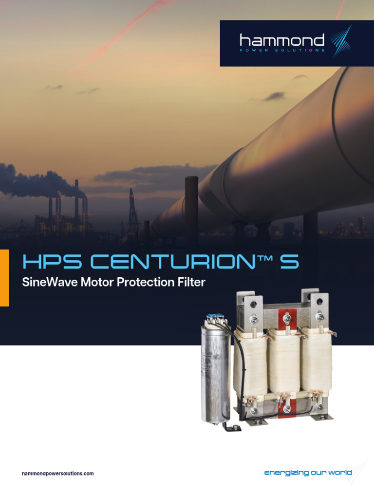 HPS SineWave Motor Protection Filter Brochure | PDF | Power Inverter ...