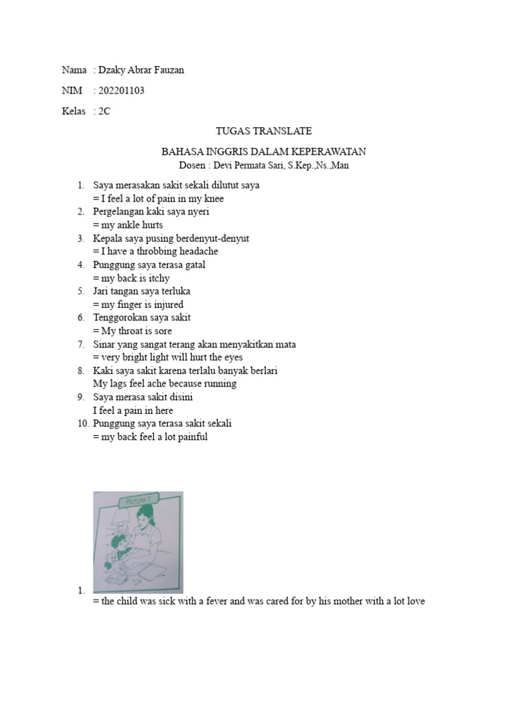 12 - Dzaky Abrar Fauzan - Tugas Translate | PDF