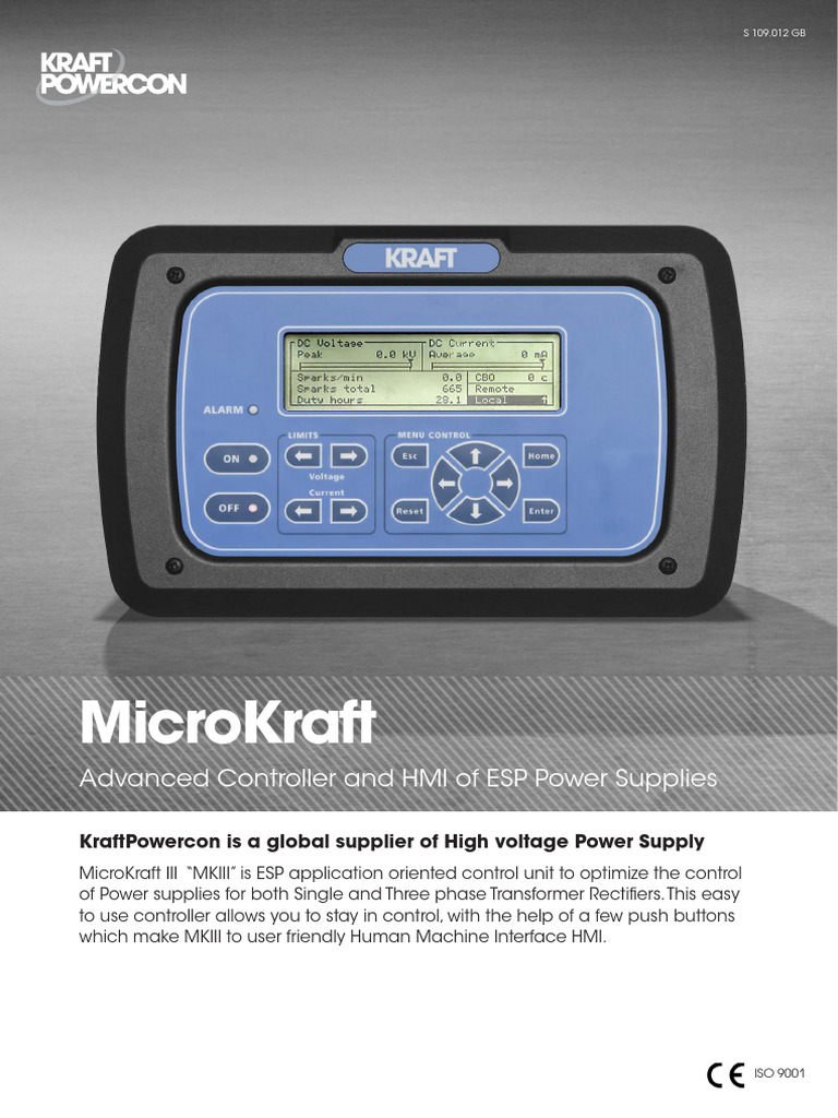MicroKraft en | PDF | Power Supply | User Interface