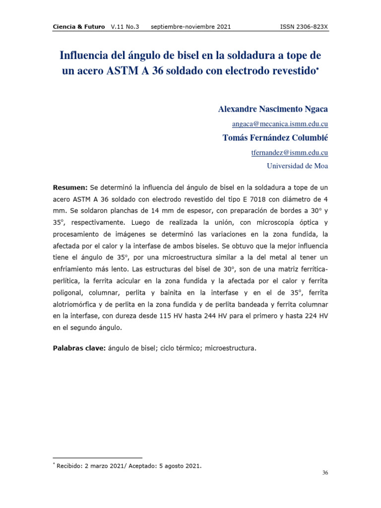 Mbarrera, 3 A Angulo Bisel | PDF | Acero | Soldadura