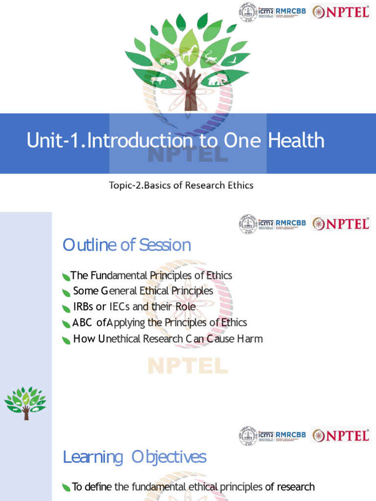 Week 1 - Lecture 2 | PDF | Institutional Review Board