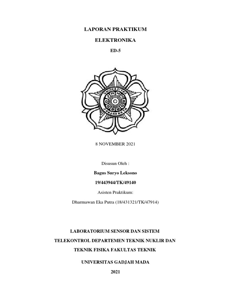 Laporan ED5 443944 | PDF