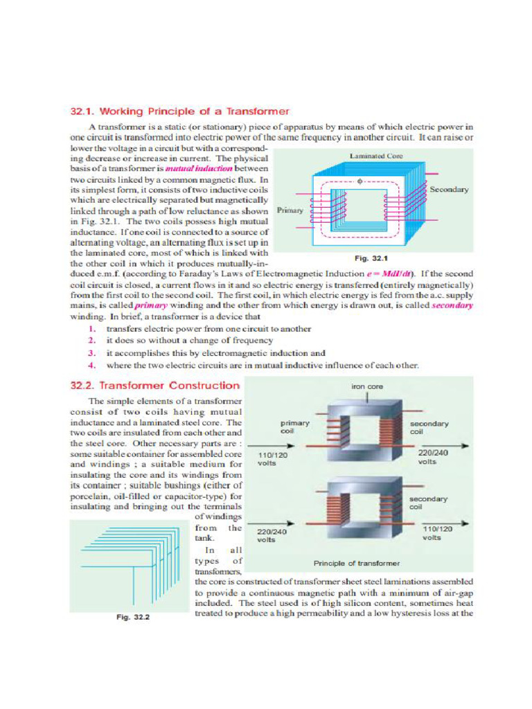Transformer-Principle-Lec | PDF