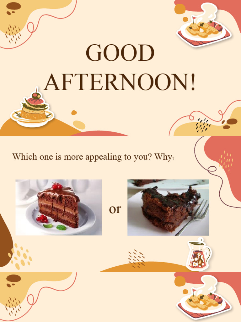 Creative Cake Plating Techniques | PDF | Cooking, Food & Wine | Home ...