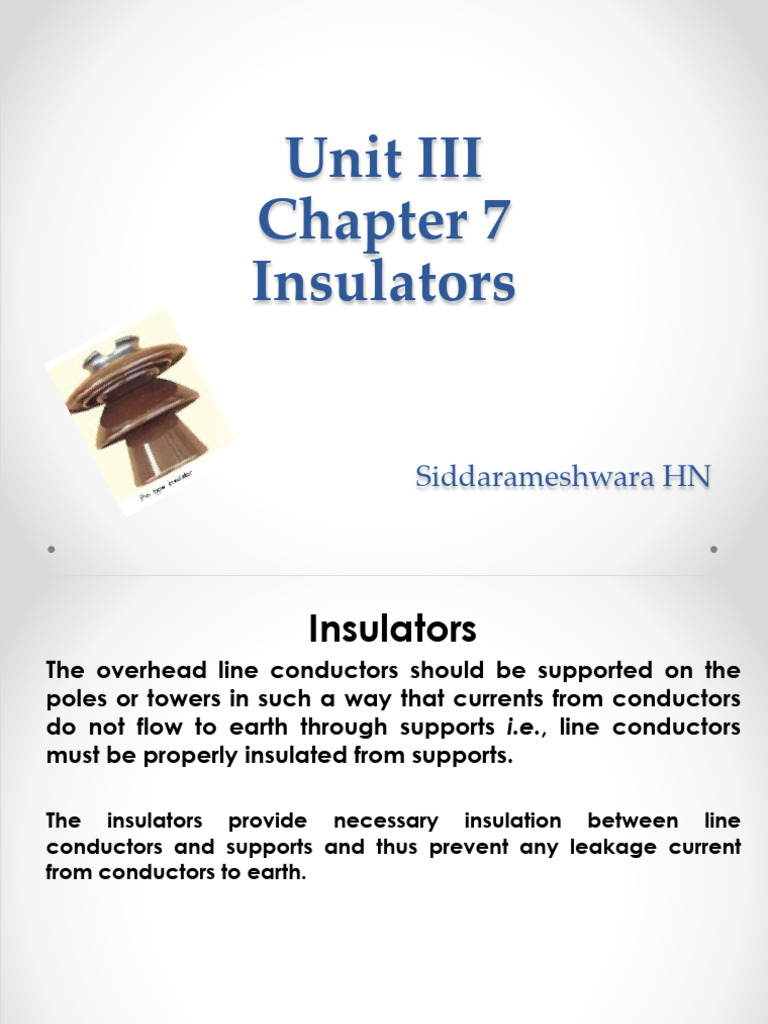 7 Insulators | PDF | Insulator (Electricity) | Electromagnetism