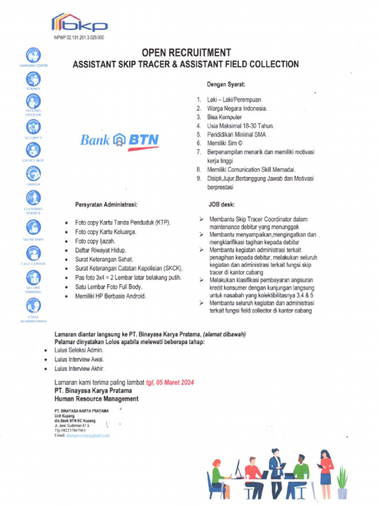 Open Recruitment Ast & Afc20240301 - 0048 | PDF