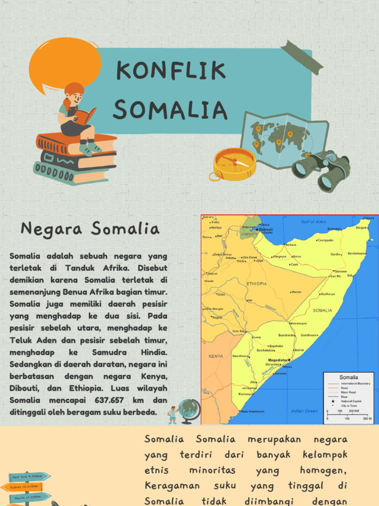 Konflik dan Perang Sipil di Somalia | PDF | Politik | Perjalanan