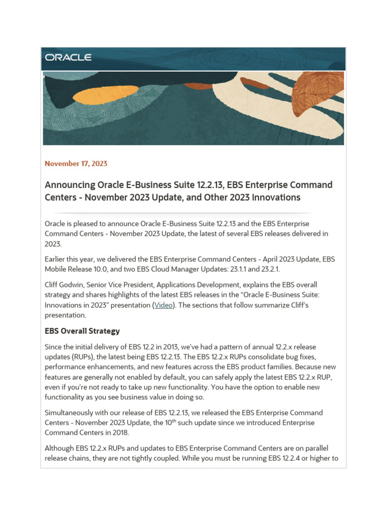 Ebs 12 2 13 and Ecc November 2023 | PDF | Procurement | Cloud Computing
