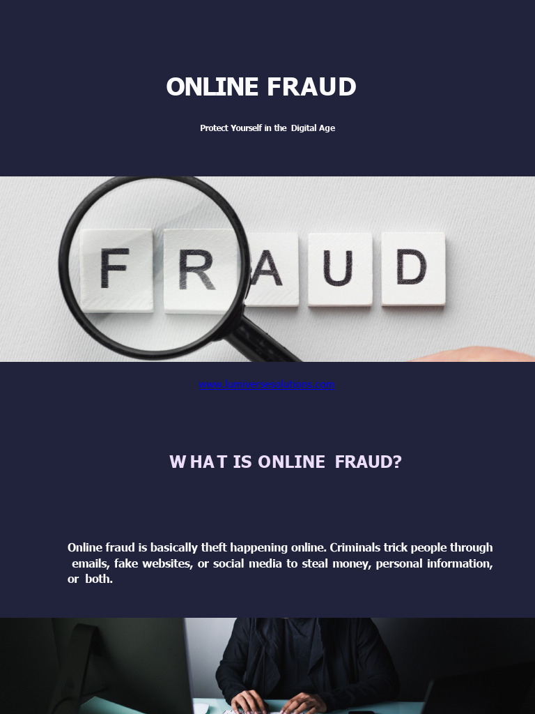 Online Fraud - Types of Online Fraud - Prevention | PDF | Phishing ...