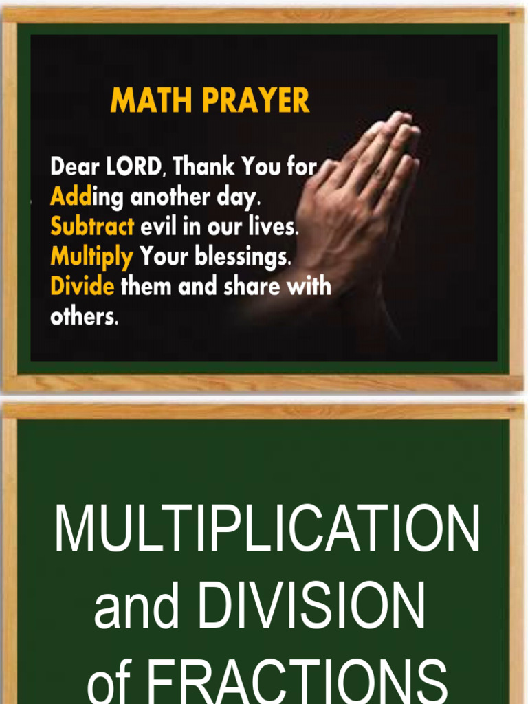 Fraction Multiplication & Division Guide | PDF | Language Arts ...