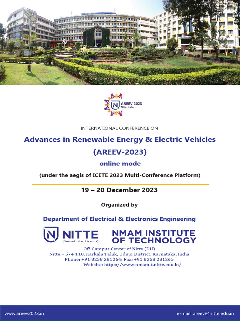 Areev 2023 Brochure V0G | PDF | Robotics | Artificial Intelligence