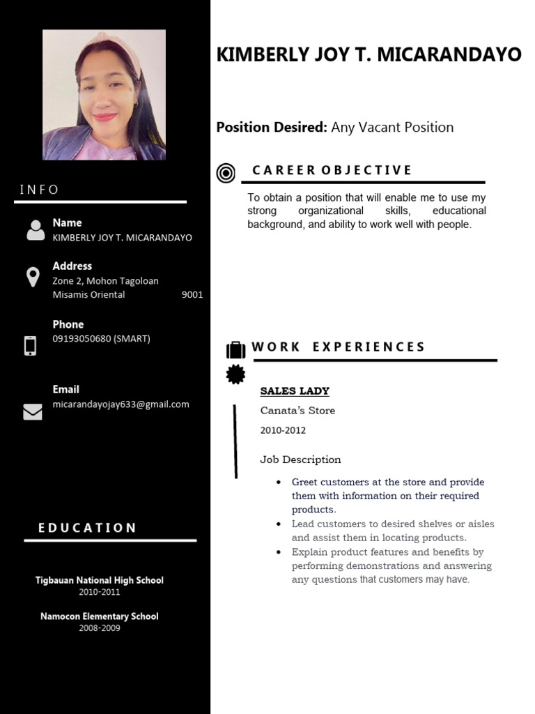 Kimberly Resume | PDF