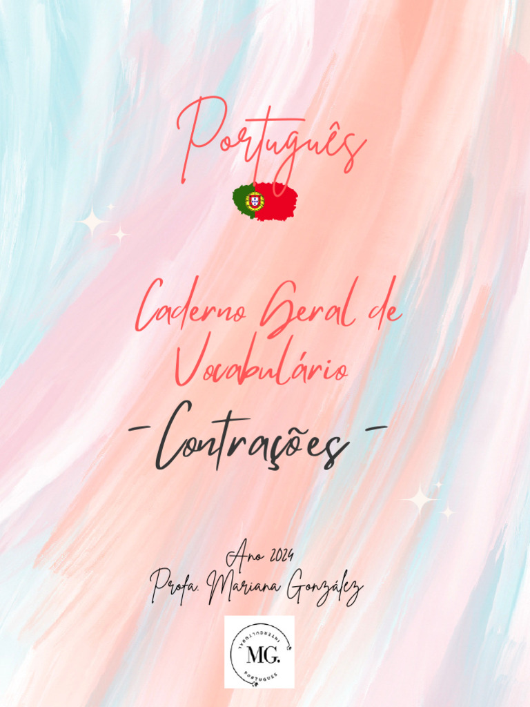 Caderno de Contrações - Teoria e Prática-2024 PDF | PDF | Pronome ...