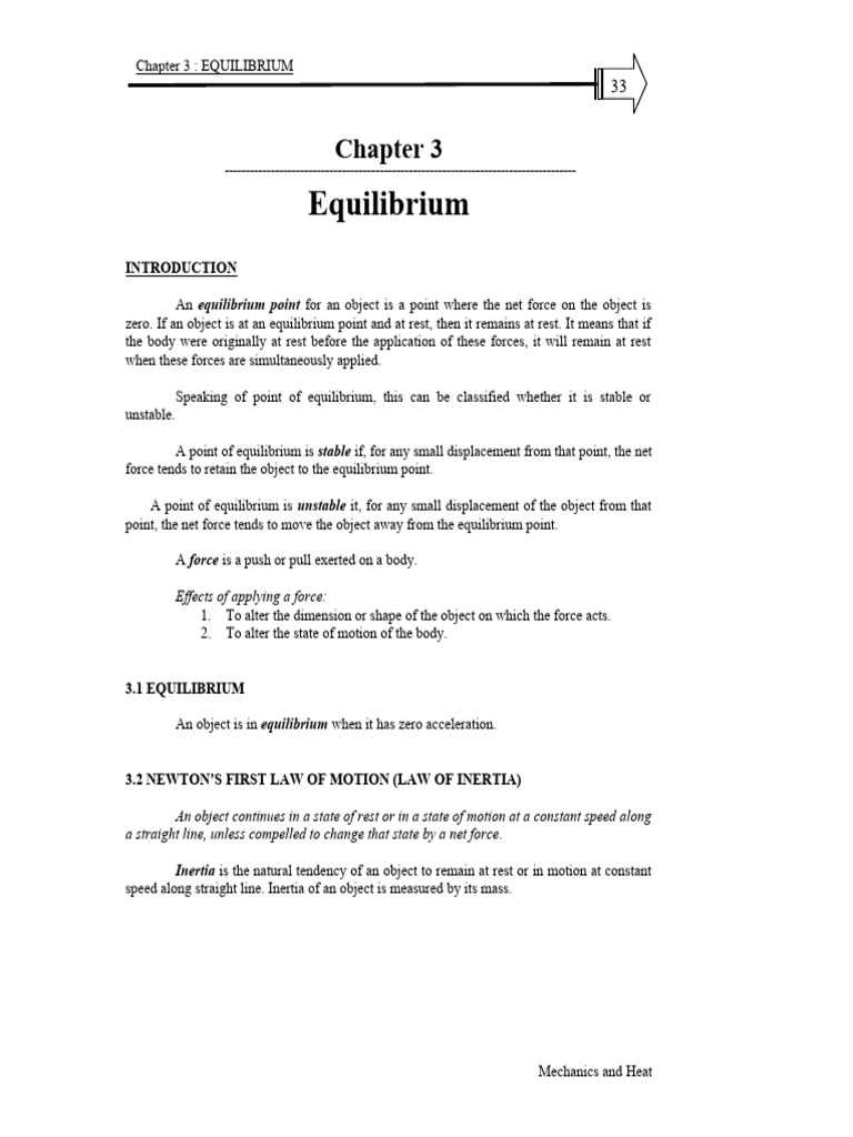 CHAPter3 | PDF | Force | Friction