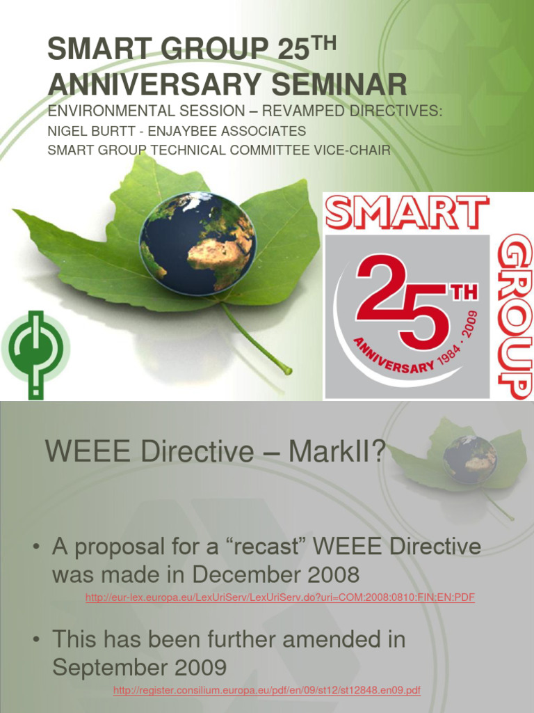 EU Directives Revamped (2009) | PDF
