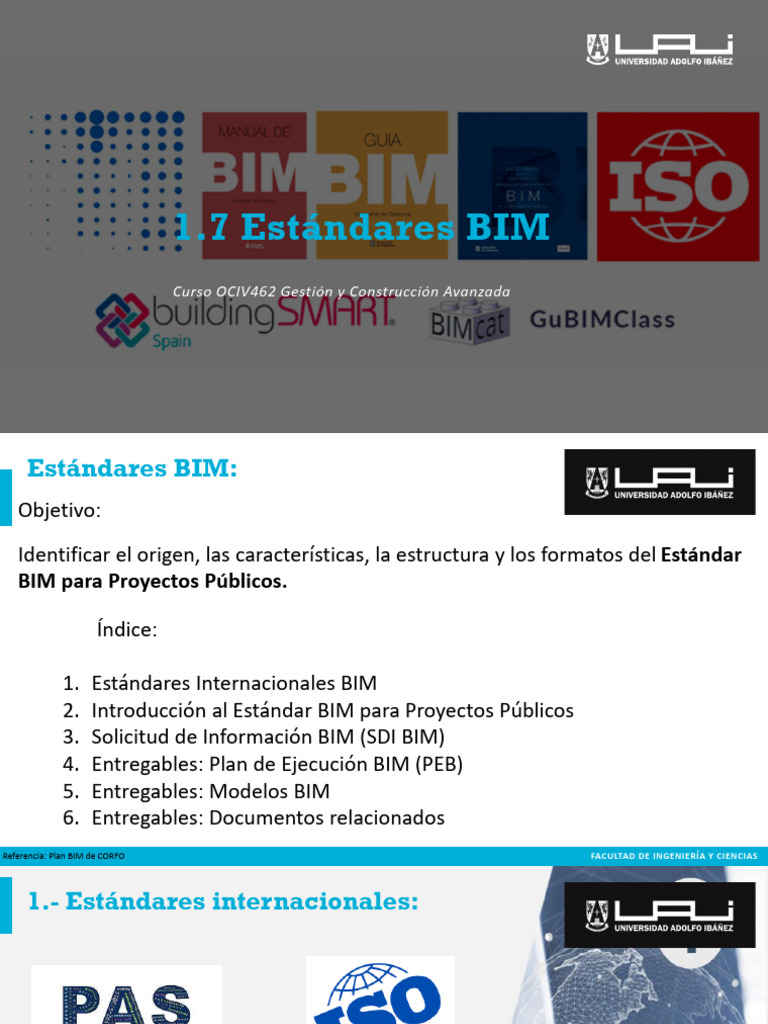 1.7 Estándares BIM (1 y 2) | Descargar gratis PDF | Organización internacional para la ...