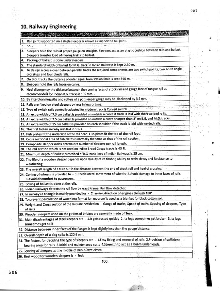 Railway Engineering | PDF