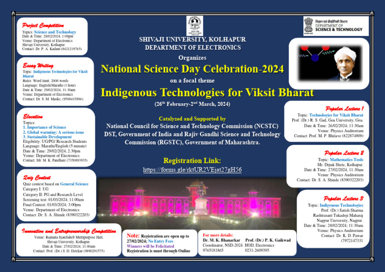 National Science Day Celebration 2024 | PDF