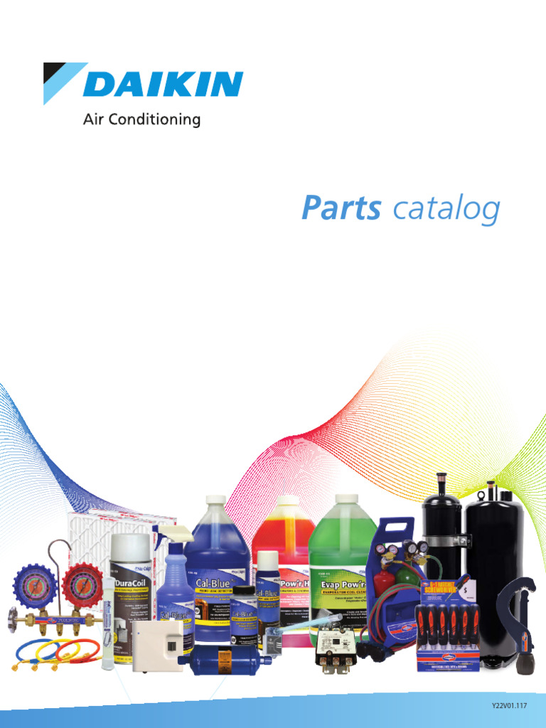 Daikin Parts-Catalogo | PDF | Capacitor | Pipe (Fluid Conveyance)