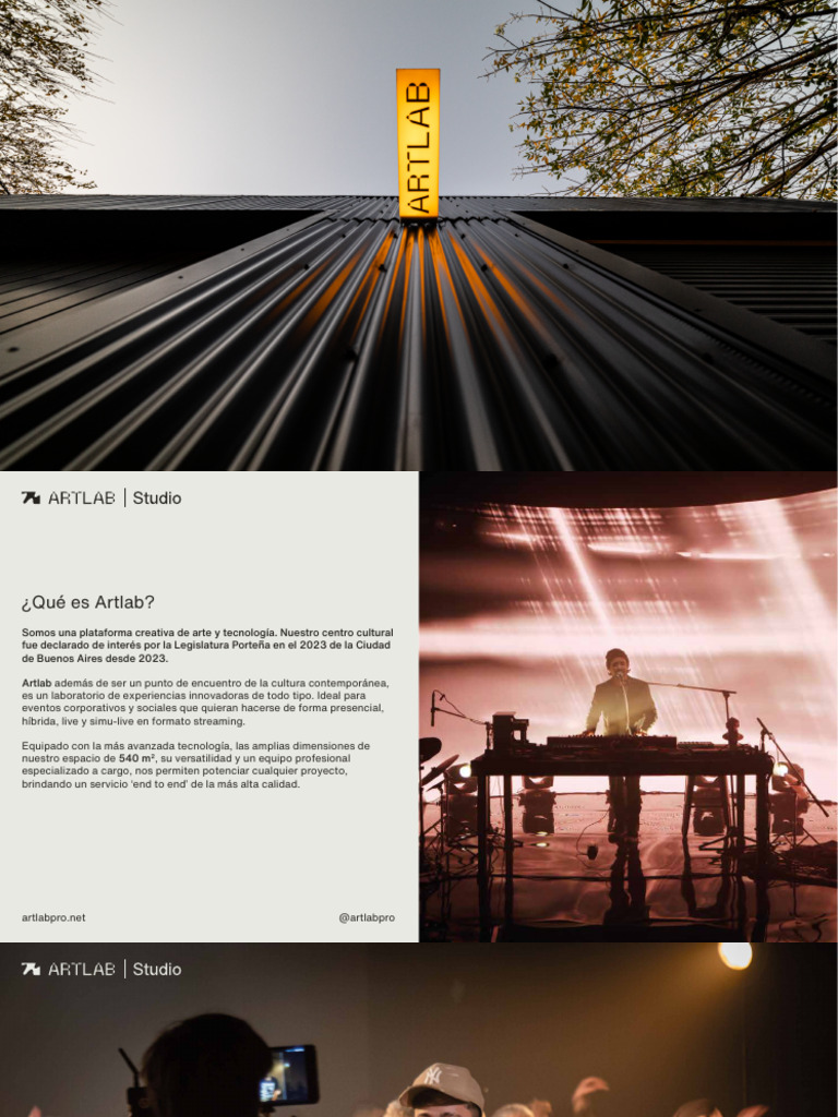 Presentación Artlab Studio 2023 (Low) | PDF | Spotify | Buenos Aires