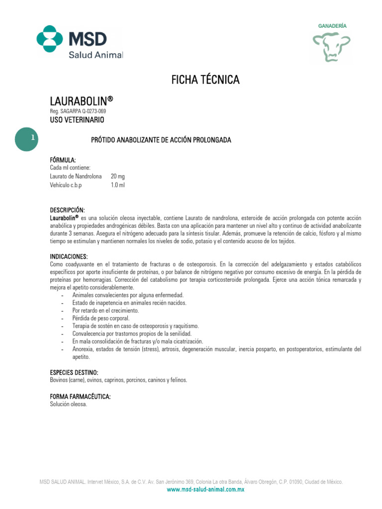 Laurabolin | PDF | Proteínas | El embarazo