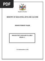 English First Language Syllabus 2024-2026 | PDF | Learning | Reading ...