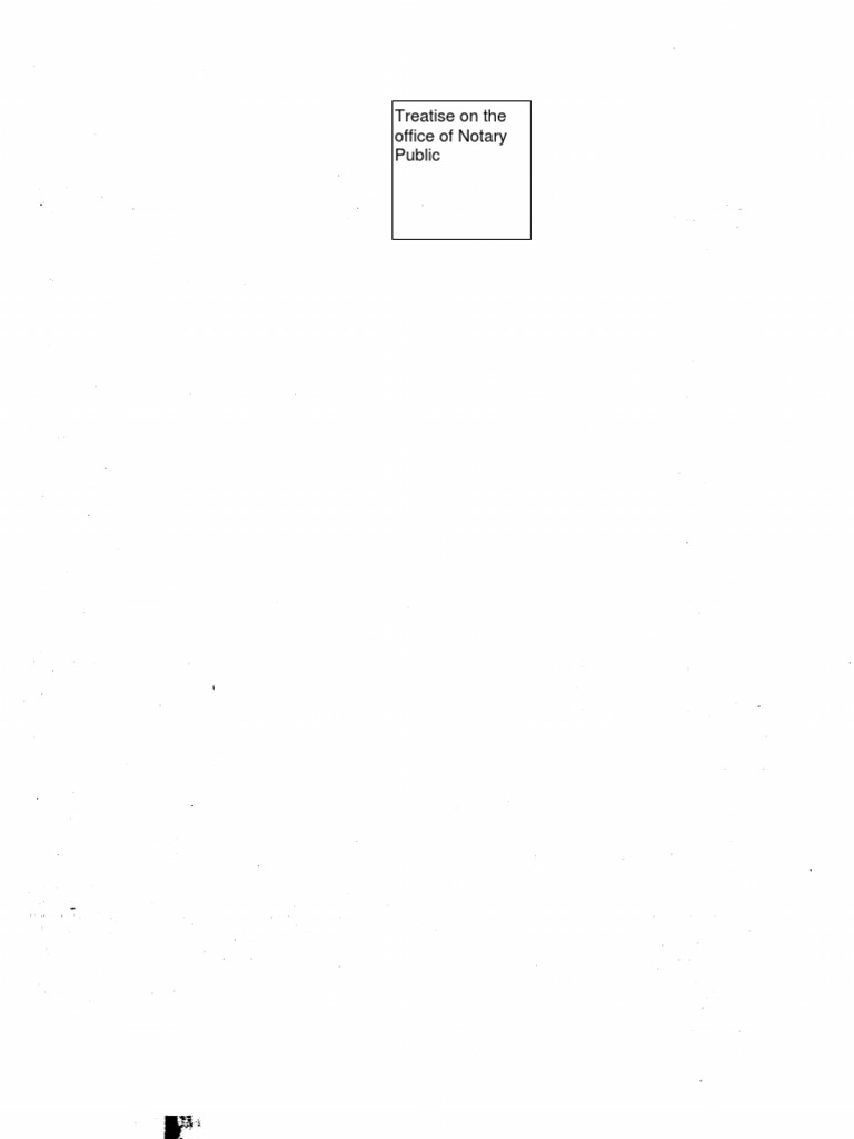 1877 Treatise On The Office of Notary Public - Protest Forms | PDF